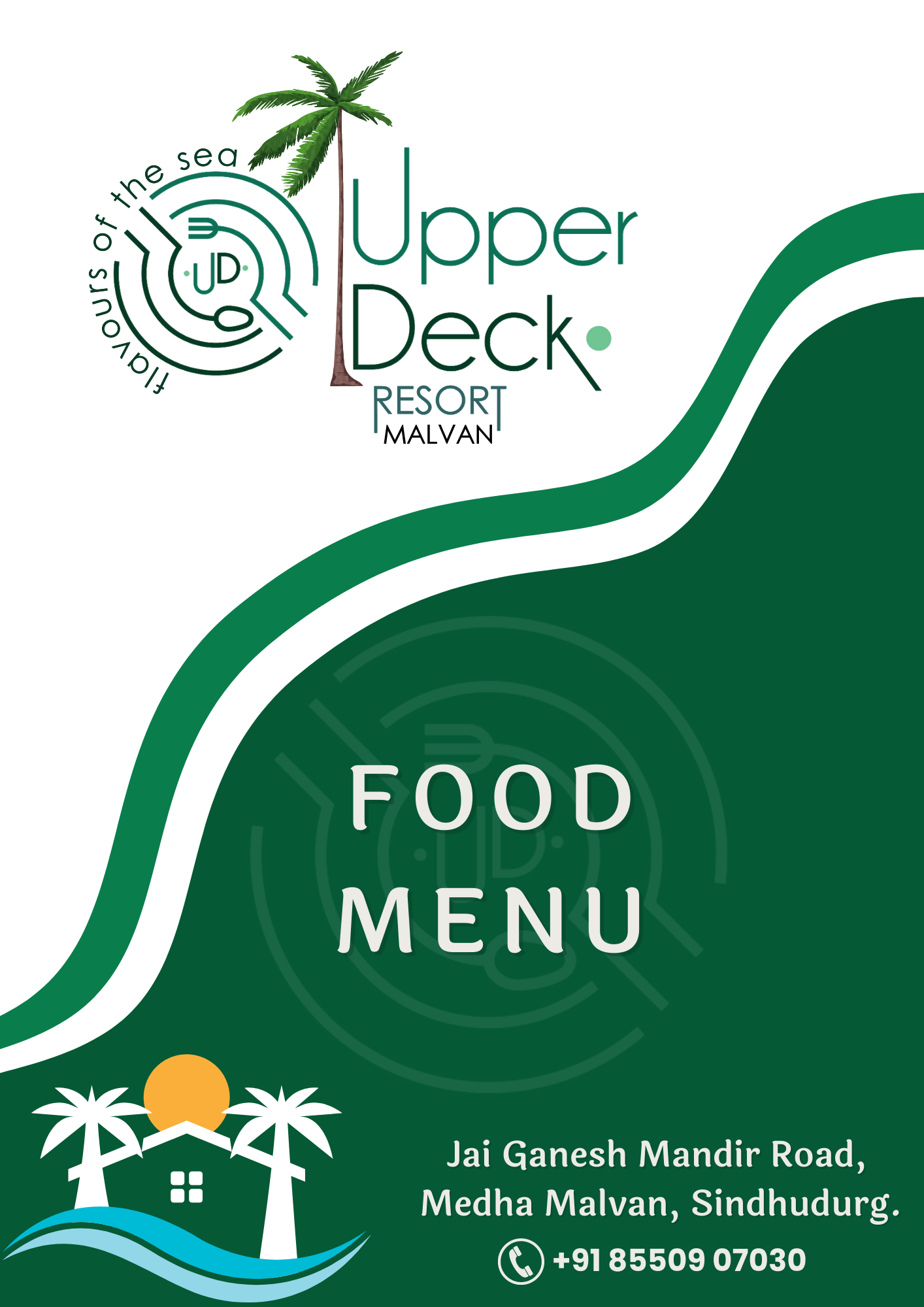 FOOD MENU – Upper Deck